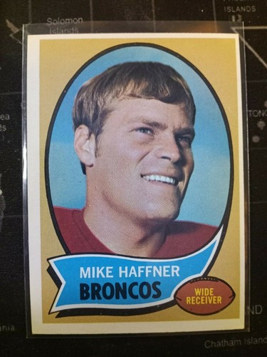 1970 Topps Football #14 Mike Haffner NR-MT N70MH2 MINT | eBay