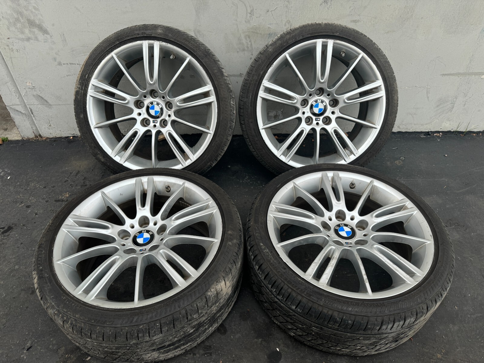 2006-2011 BMW E90 E91 E92 E93 Style M 193 18" Wheels Rims Staggered w ...