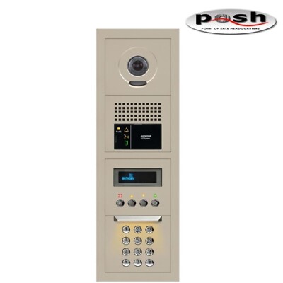 NEW - Aiphone - GTV-DES104B 10-Key Video Entrance Panel Kit, 1x4 Size | eBay