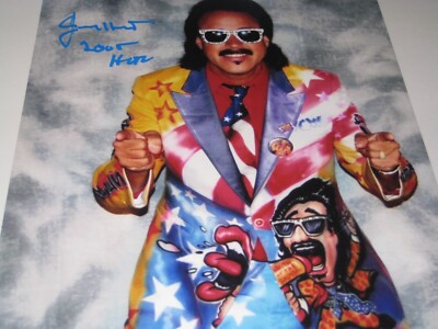 WRESTLING LEGEND "THE MOUTH OF THE SOUTH" JIMMY HART AUTOGRAPH 8X10 ...