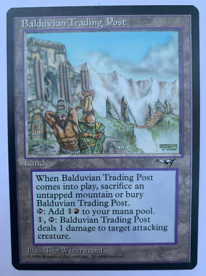 BALDUVIAN TRADING POST - MAGIC THE GATHERING - ALLIANCES - RARE | eBay