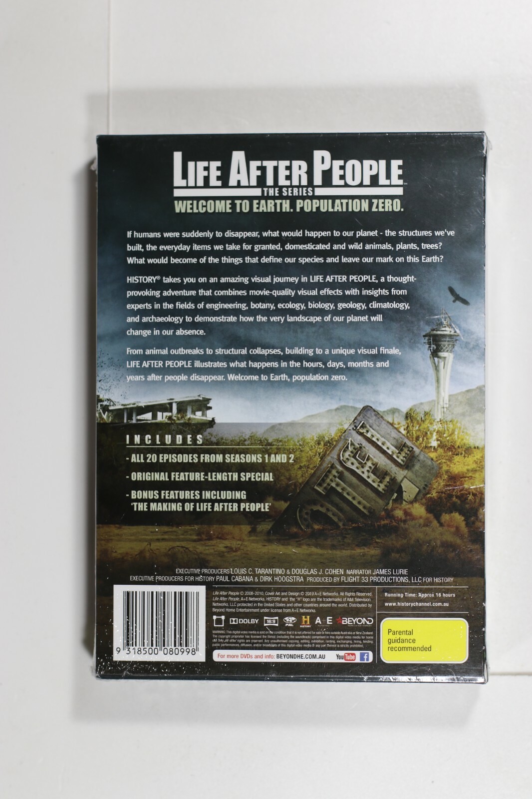 Life After People: Series - The Complete Collection : 6 DVD Set Region ...