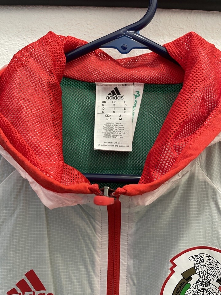 Adidas Mexico 2014 Anthem Jacket Windbreaker Brazil 2014 FIFA World Cup ...