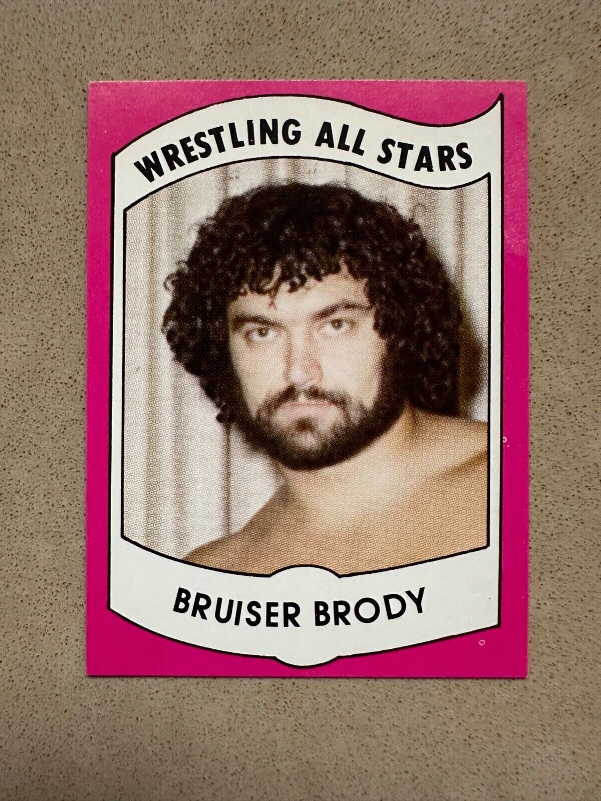1982 Wrestling All-Stars Series A - #20 Bruiser Brody (RC) for sale ...