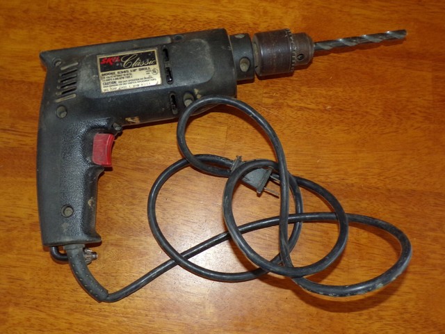 SKIL Classic 1/2" Corded Electric Drill Variable Speed Model 6345 for ...