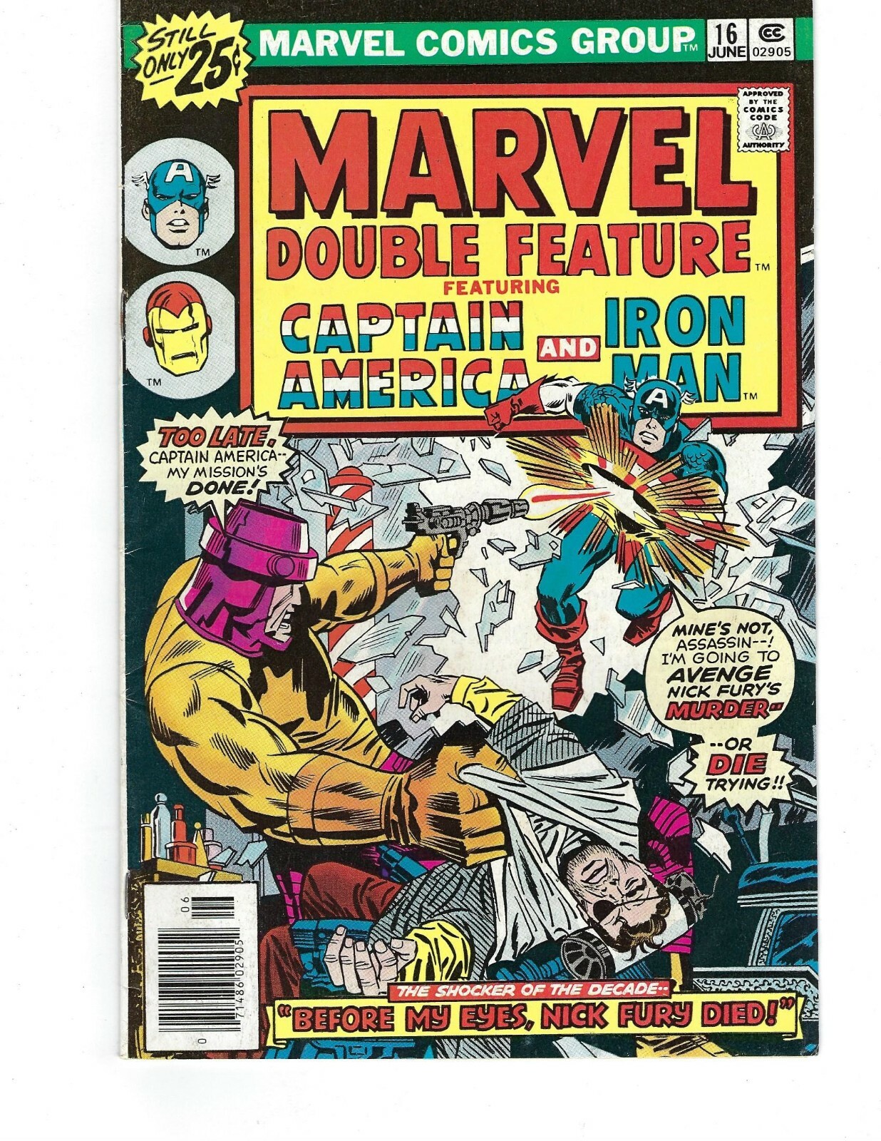 Marvel Double Feature #16 - Captain America & Iron Man! | eBay
