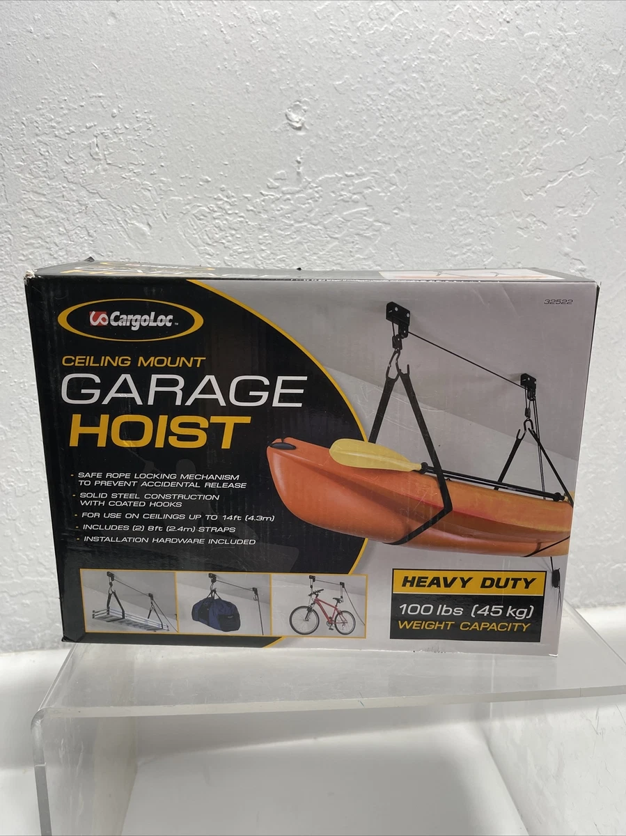 Cargoloc Ceiling Mounted Garage Hoist Reviews | Shelly Lighting