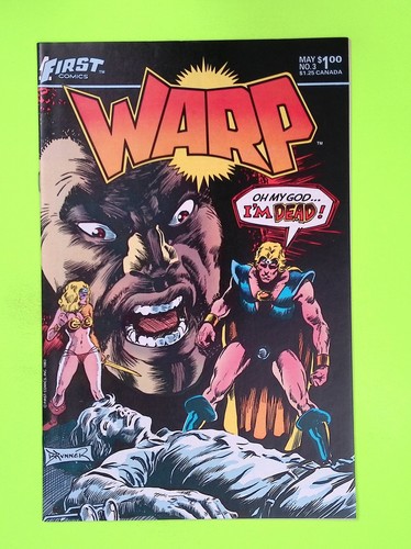 Warp #3 First Comics Mid Grade Comic Book L89-182 | eBay