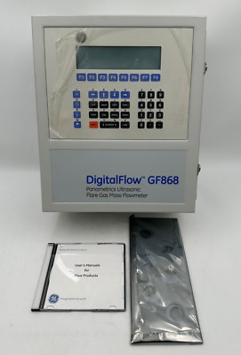 GE DIGITALFLOW GF868 ULTRASONIC FLARE GAS FLOWMETER GF868-2-11-20814-11 ...