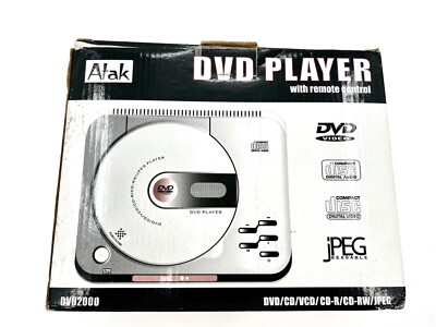 NEW ATAK DVD 2000 Player with Remote Control JPEG readable | eBay