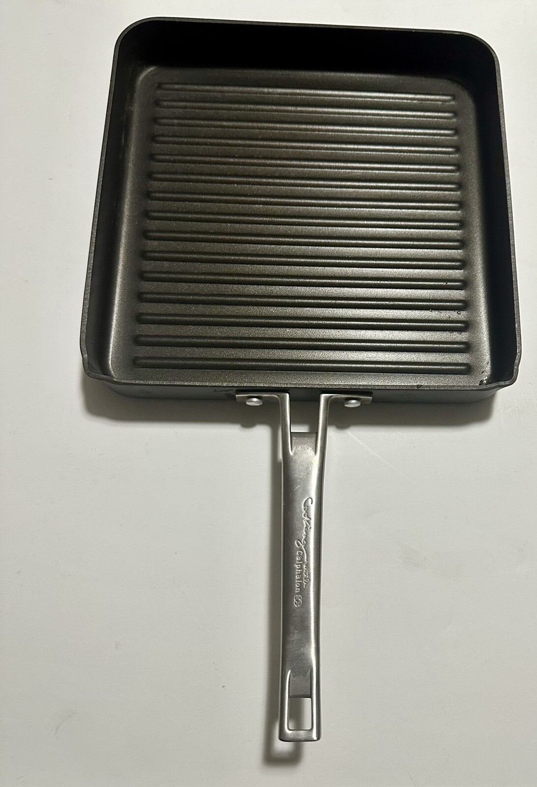 Rare Handle Calphalon Premier Hard-Anodized Nonstick 11-Inch Square ...