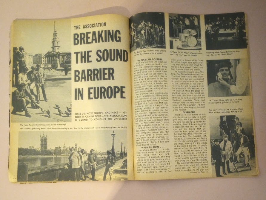 Datebook Magazine The Beatles Yellow Submarine Photograph Cover ...