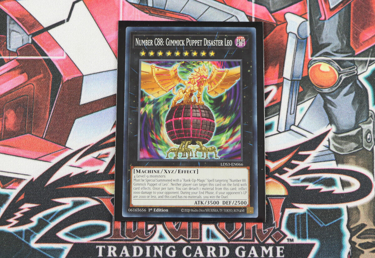 YuGiOh Number C88 Gimmick Puppet Disaster Leo LDS3-EN066 1st Edition ...