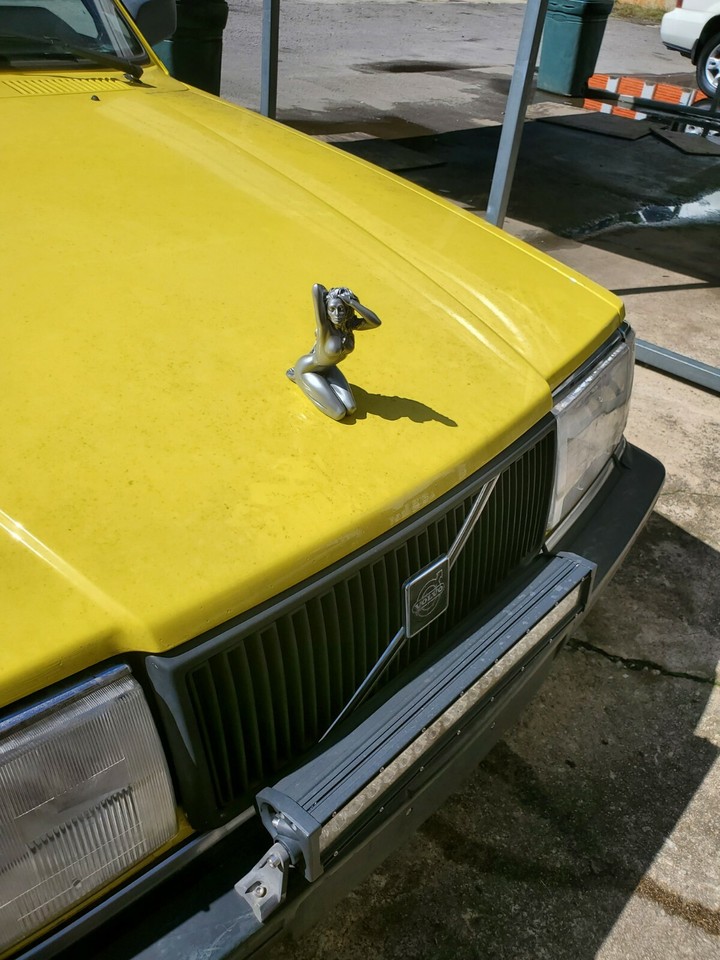 Hood Ornament Goddess Lady Female Metallic Finish | eBay