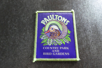 Paultons Country Park And Bird Gardens Cloth Patch Badge (L1S) | eBay UK