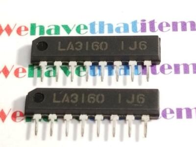LA3160 / CROSSES TO ECG1170, NTE1170 / IC / SIP / 2 PIECES (qzty) | eBay