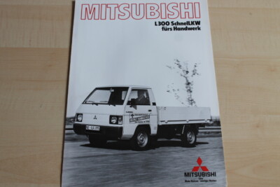 147185) Mitsubishi L 300 LKW Prospekt 198? | eBay