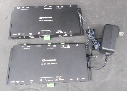 Crestron HD-TX-USB-2000-C HD-RX-USB-2000-C Receiver and Transmitter ...