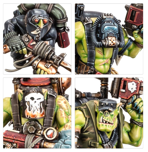 Ork Kommandos with Bomb Squig Warhammer 40,000 Kill Team New on Sprue ...