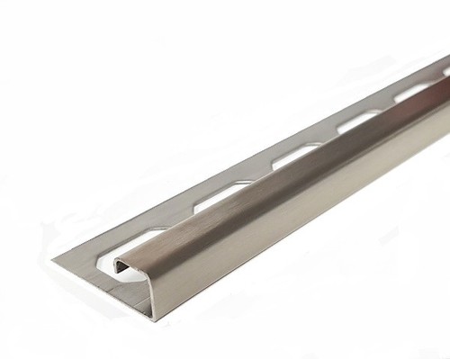 10pcs=25m square profile V2A brushed tile rail stainless steel rail | eBay