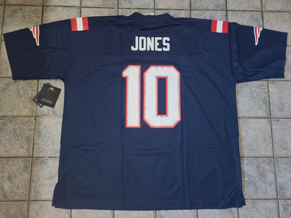 New! PRO LINE NFL Mac Jones Navy New England Patriots Jersey Size 3XL ...