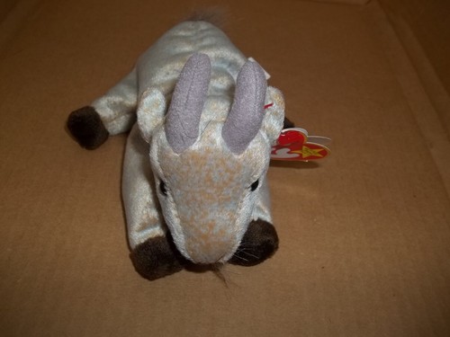 TY Beanie BabY "GOATEE" the Goat - Plush NEW Mint | eBay