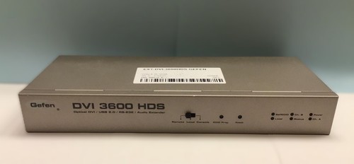 Gefen DVI 3600 HDS Sender Unit, Optical DVI RS-232, USB 2.0 Audio ...