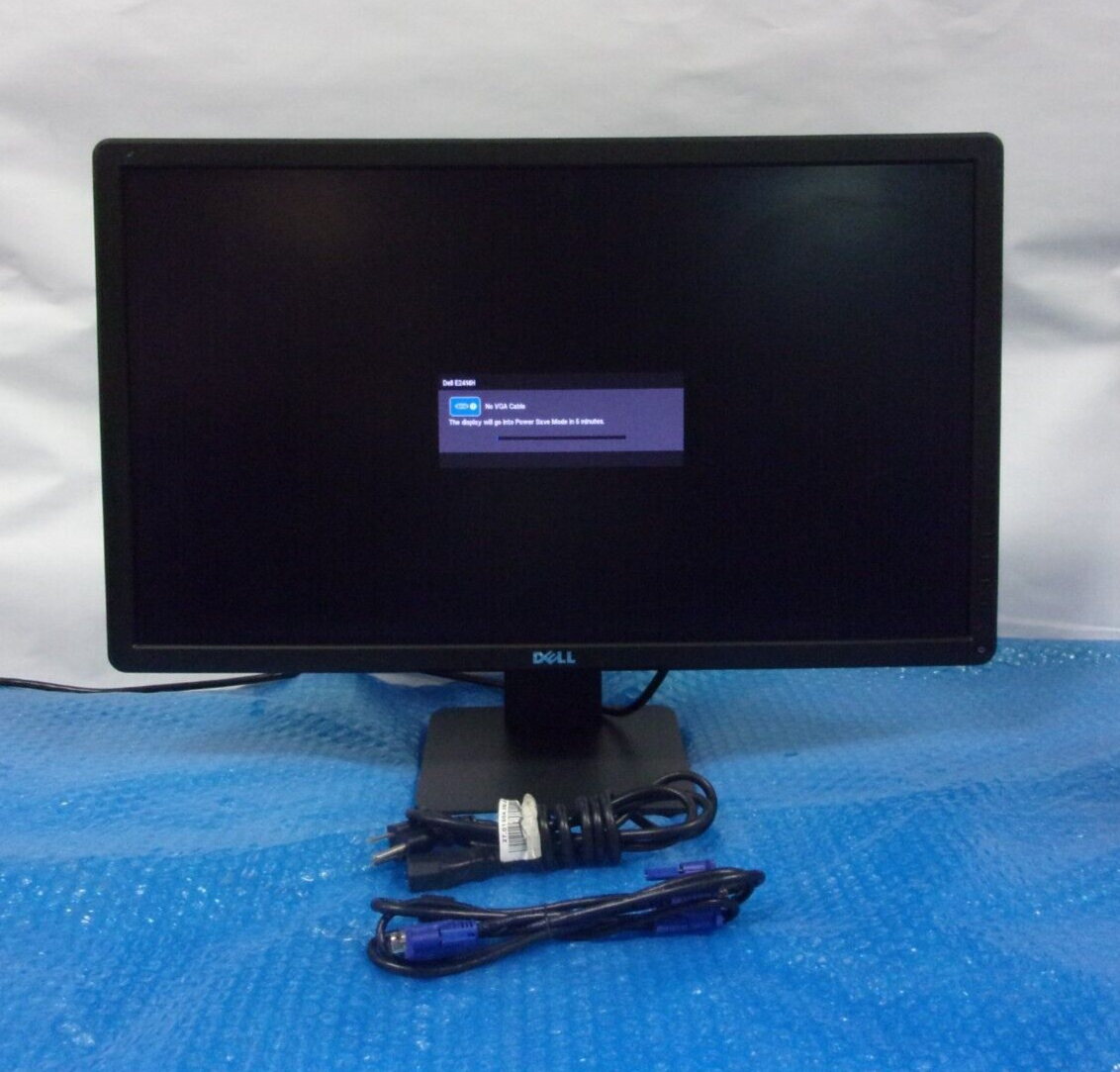 Dell E2414Ht 24" LED LCD Widescreen Monitor with Stand, VGA and Cable ...