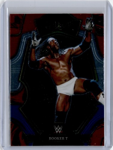 Booker T 2023 Panini Select WWE PREMIER LEVEL Card #168 (RED & BLUE ...