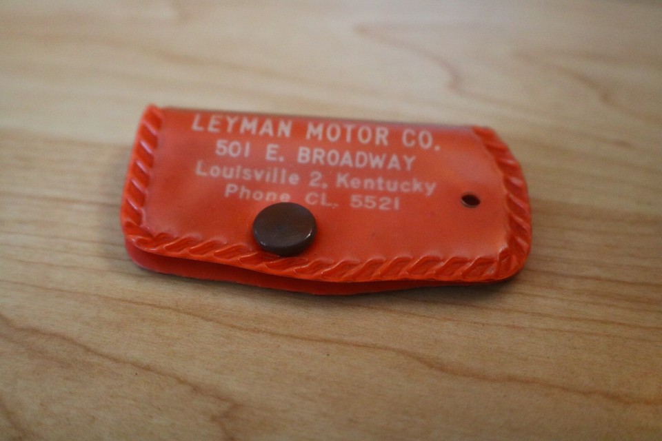 vintage buick leyman motor co. louisville kentucky key fob | eBay