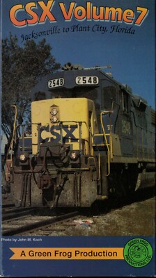 Green Frog Productions - CSX Volume 7 - VHS Videotape - Used | eBay