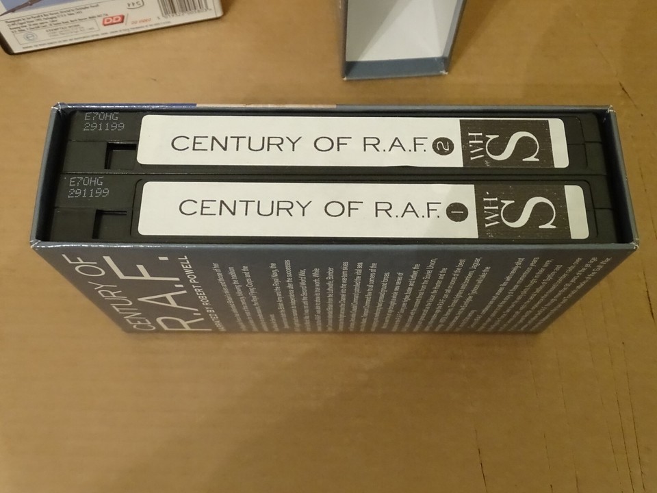 VHS VIDEOS CENTURY OF THE R.A.F. 1918-1999 & VULCAN FAREWELL | eBay UK