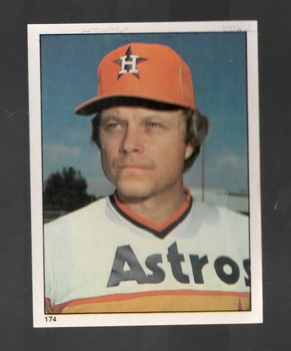 1981 Topps Stickers Joe Niekro Houston Astros #174 Excellent | eBay