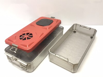 Aesculap JM441 Container w/ JP001 Red Primeline Filter Lid ...