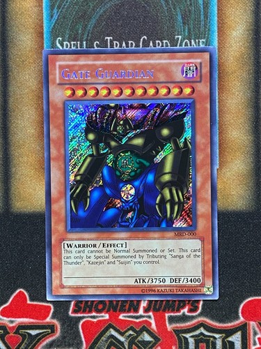 Yugioh Gate Guardian MRD-000 Secret Rare NM | eBay UK