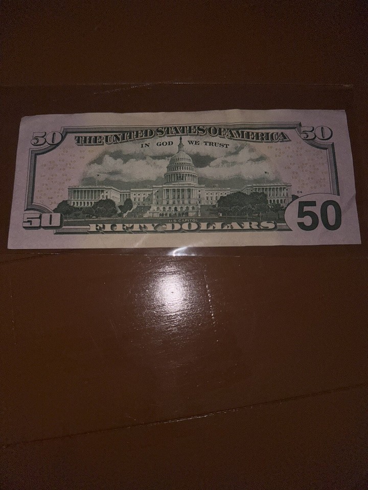 Series 2017A US Fifty Dollar Bill Star Note $50 | eBay