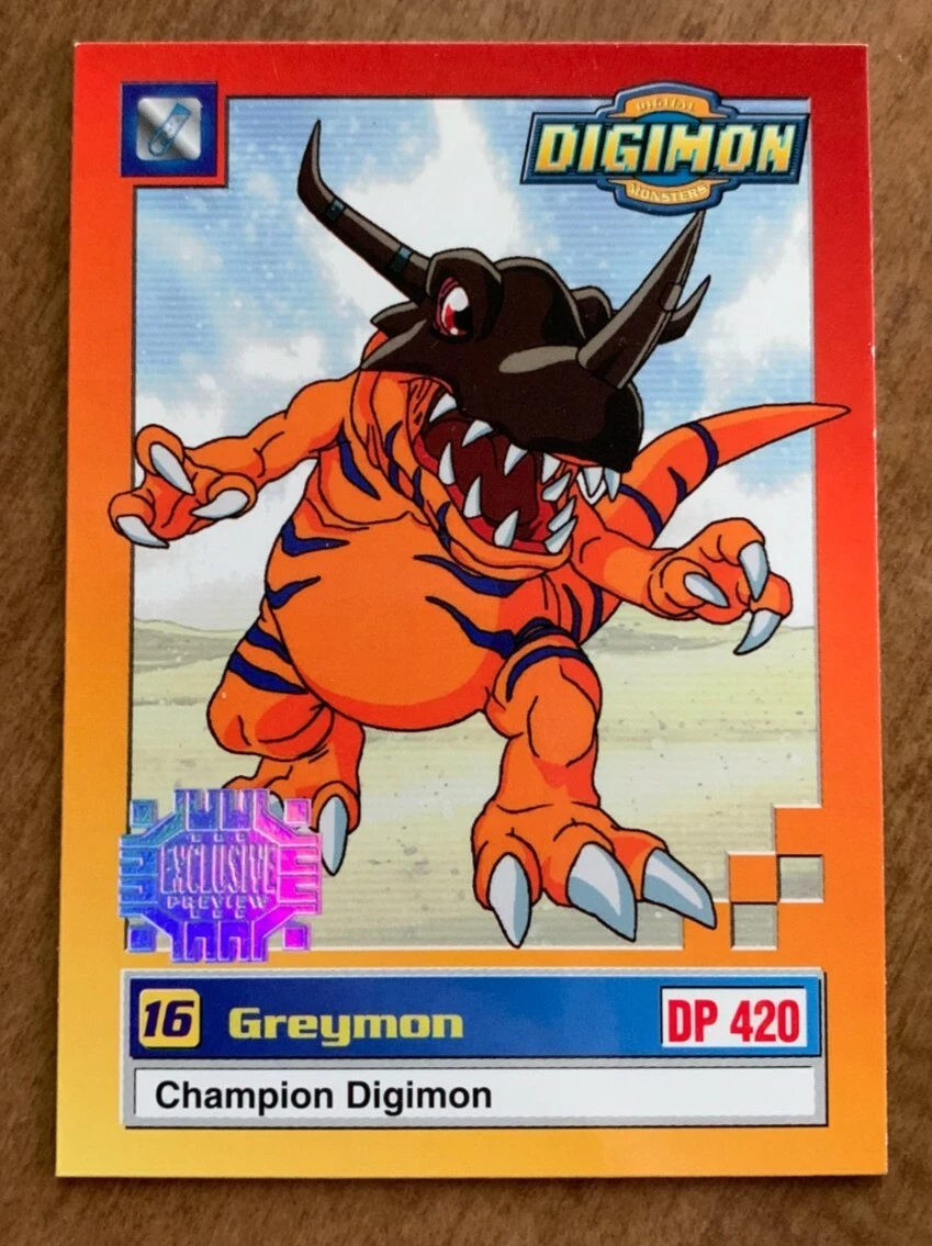 Digimon 1 Greymon