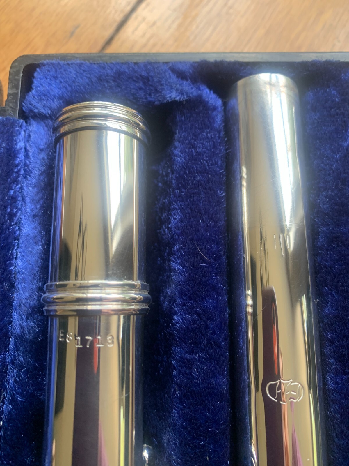 Vintage sterling silver Emerson ELD open hole flute, with B foot | eBay