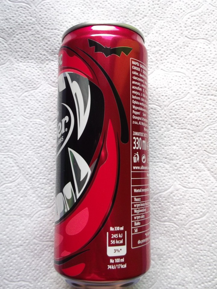 DR PEPPER CREEPY CLASSIC 2024 HALLOWEEN EDITION from POLAND empty can ...