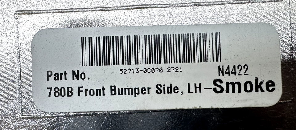 2022-2025 TOYOTA TUNDRA FRONT LH BUMPER MOULDING OEM PART # 52713-0C070 ...