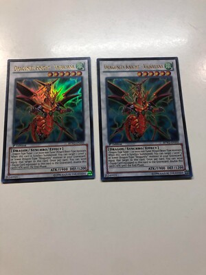 USA Seller Yugioh 2X DRAGUNITY KNIGHT - VAJRAYANA BPW2-EN101 1ST ULTRA ...