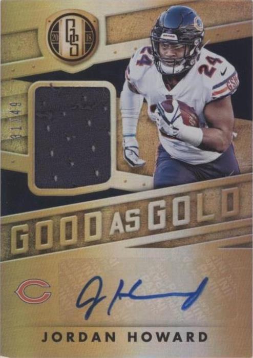 2018 Panini Gold Standard - Good As Gold Jordan Howard #GO-JH /49 (AU ...