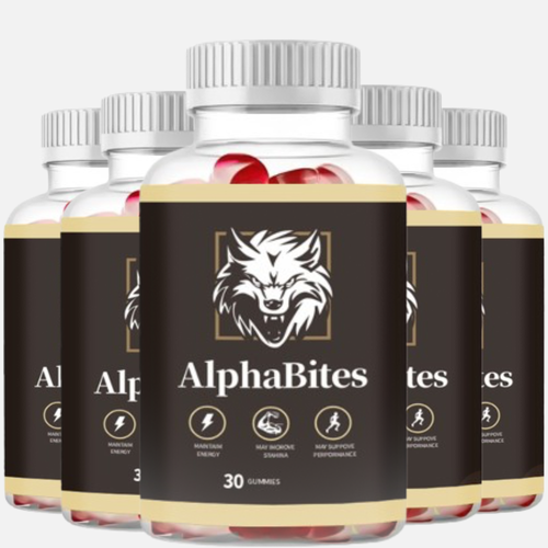 (5 Pack) Alpha Bites Gummies AlphaBites Max Performance Gummy (5 Month ...