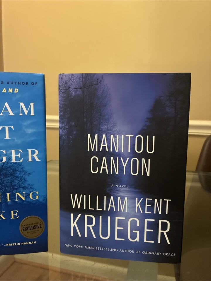 7 William Kent Krueger Books Lot NICE CLEAN Manitou, Lightening, Tender ...