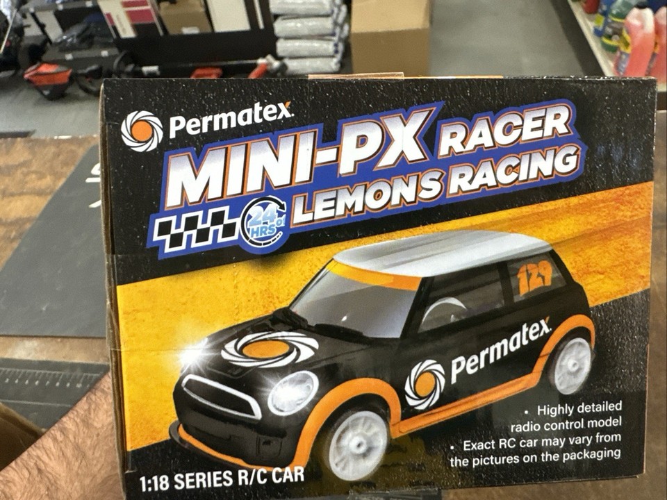 Mini – Px Lemons Racing Permatex Radio Controlled Car 1/18 Scale 99059 ...
