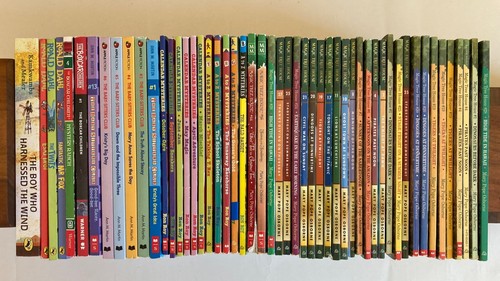 HUGE Children Summer Book Lot A to Z Calendar Mysteries Magic Tree ...