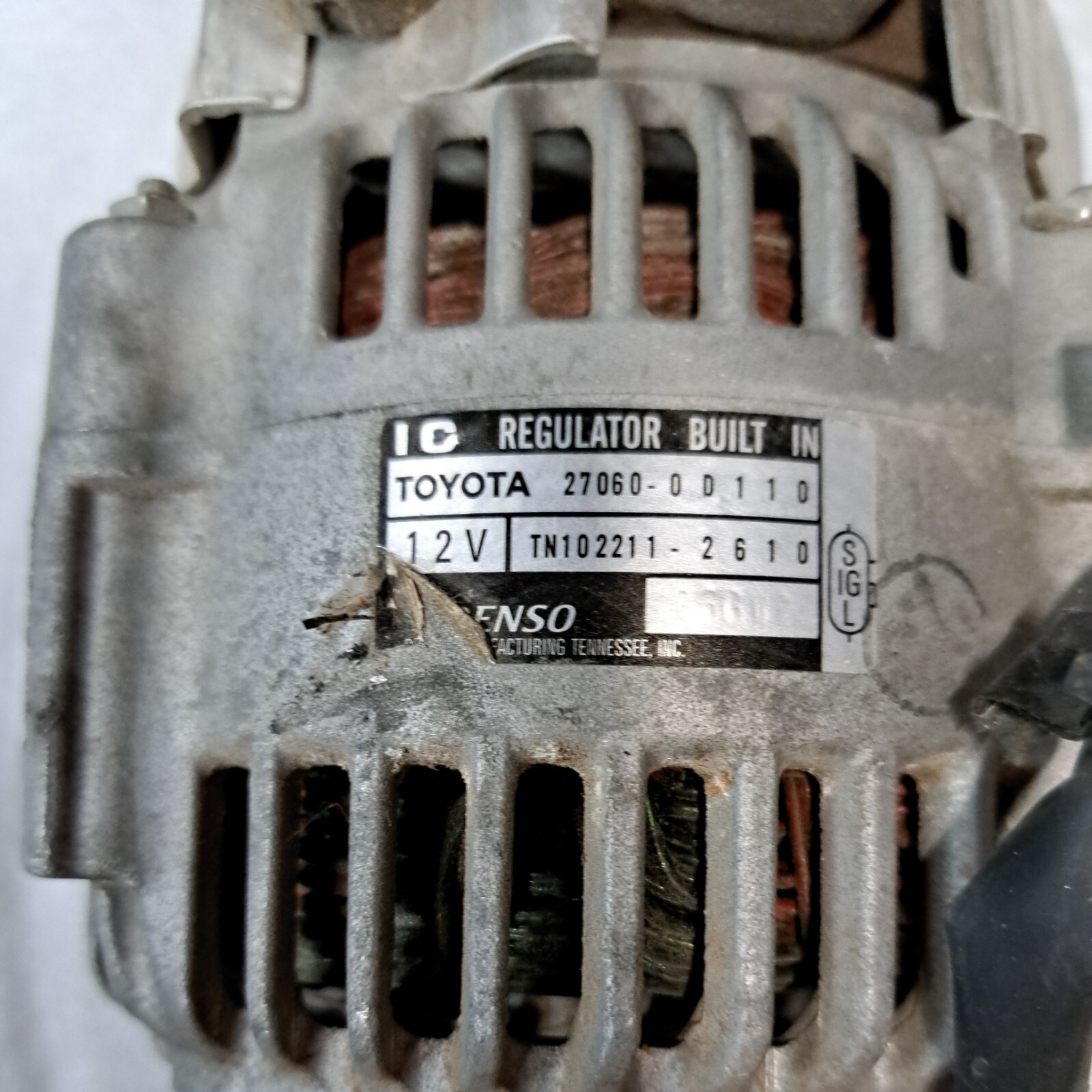 OEM Alternator For 3.0L Lexus ES300 Toyota Camry 2002-2003 27060-0A070 ...