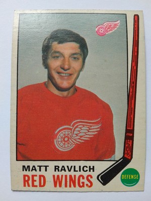 1969-70 OPC O-Pee-Chee #161 Matt Ravlich Detroit Red Wings - EXMT | eBay