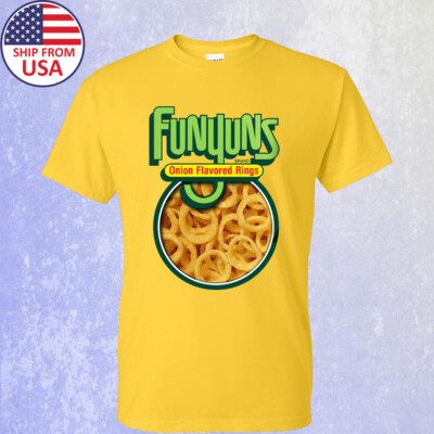 Funyuns Onion Flavored Rings Men's Yellow Size S-5XL | eBay