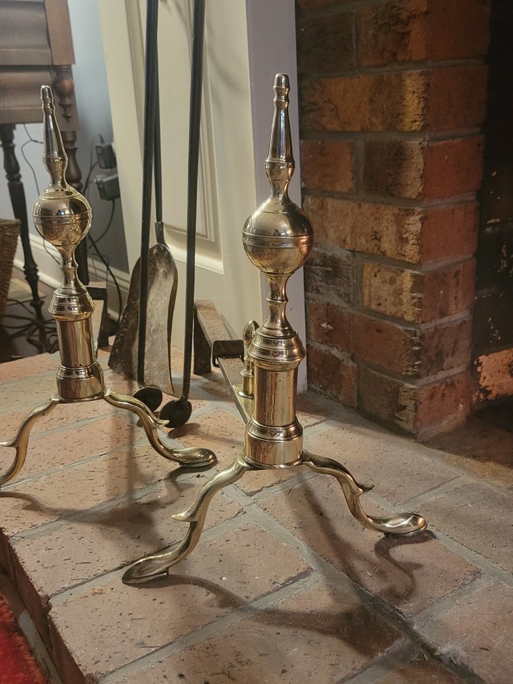 Antique Steeple Tools and Andirons circa 1800 | eBay